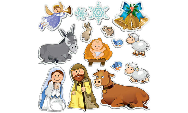 Božične nalepke za okna - Jezus - Life Decor - Life-decor.si