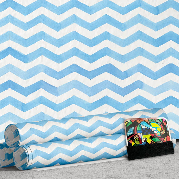 Samolepilna folija za pohištvo - Plavo more PAT036 ekskluzivno pri